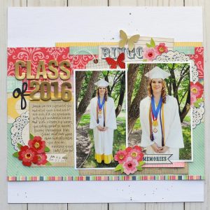 Feminine and Beautiful Scrapbook Layouts Using September's Kit ...