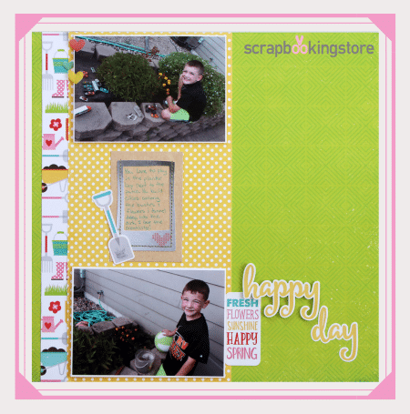 5 Best Spring Scrapbook Layouts - Scrapbooking Store