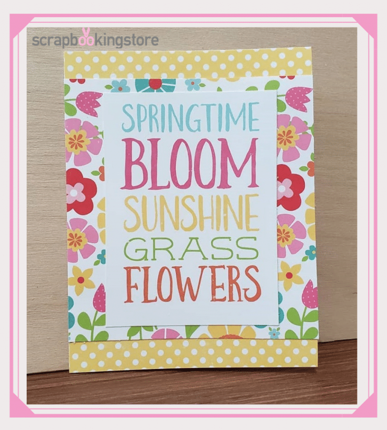 18 DIY Spring Card Ideas - Scrapbooking Store